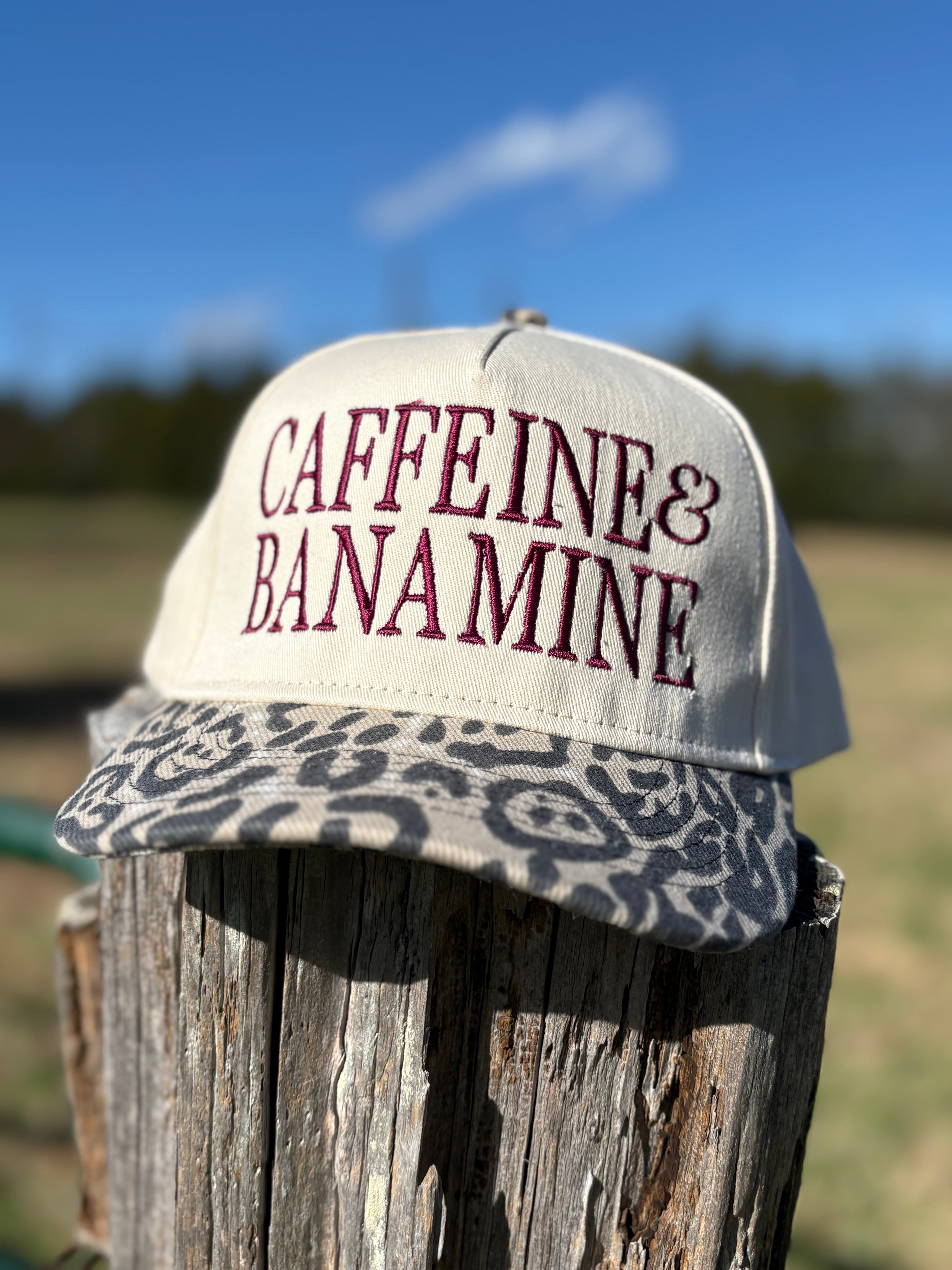 CAFFEINE & BANAMINE HAT – Mad Heifer Hat Company